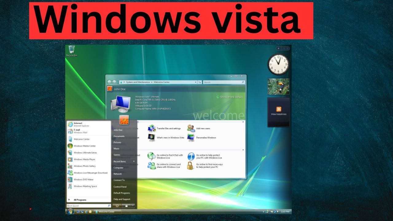 विन्डोज़ विस्टा क्या है? और Windows vista Download कैसे करें?